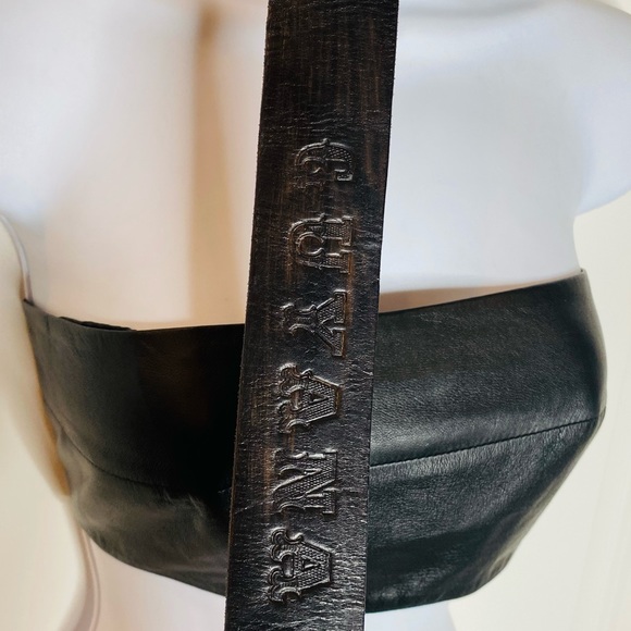 Handmade | Accessories | Handmade Guyana Black Genuine Leather Waist ...